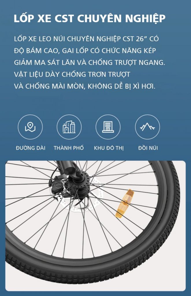 Xe Đạp Điện Xiaomi Himo Z26 Model 2023 - Hệ Thống Phân Phối Xe Điện Trợ Lực Xiaomi Himo